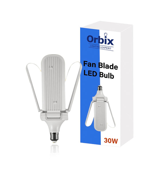 Fan Blade LED Bulb- 30 Watt – Orbix Light